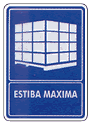 Estiba maxima - A32 - Señalamiento de aviso - Señalamientos - A32 25 x ...
